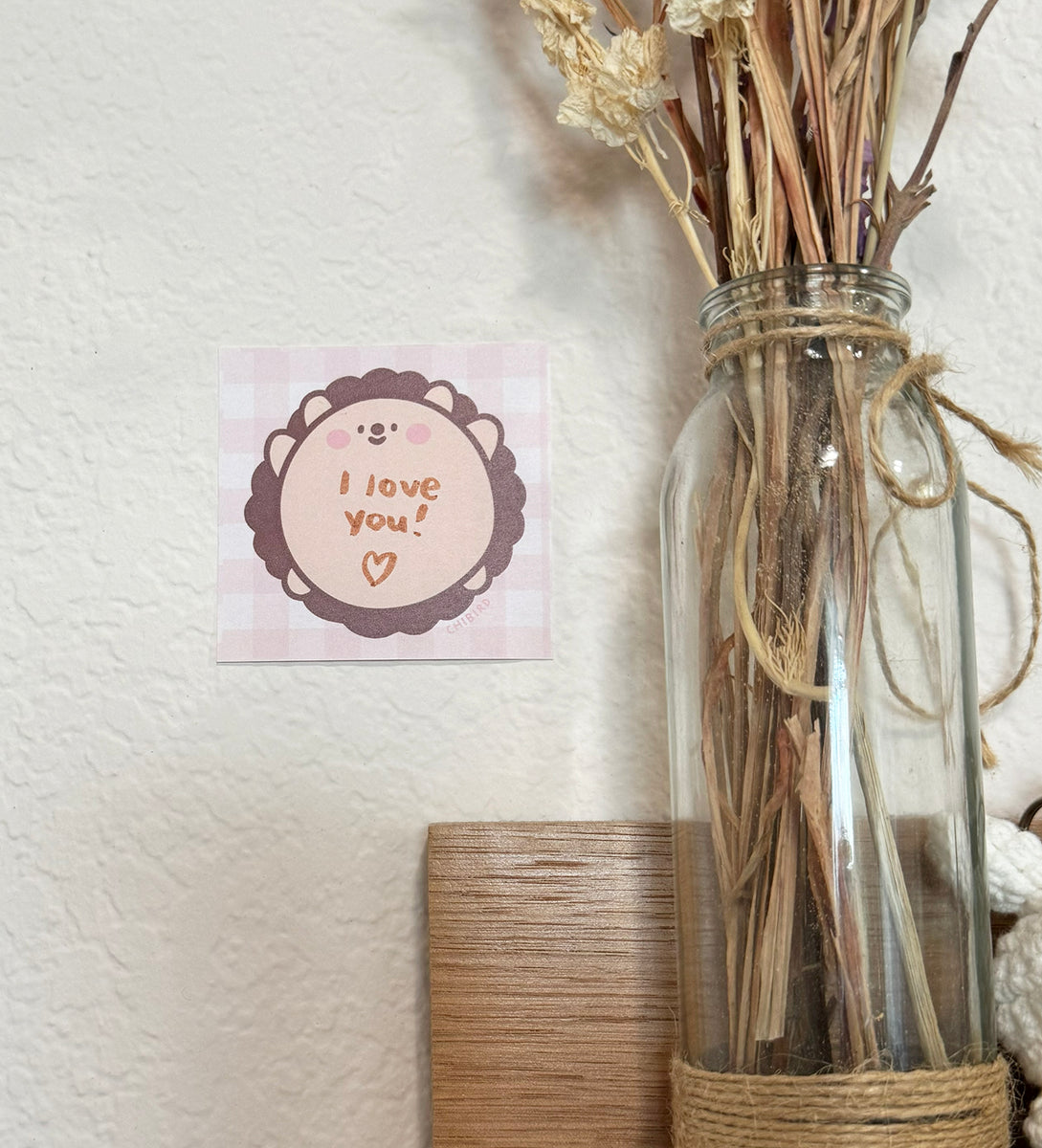 Hedgehog Post-it Notes – Chibird Store
